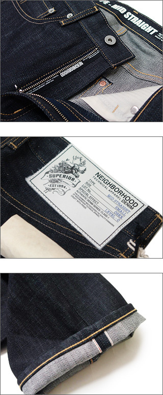 NEIGHBORHOOD（ネイバーフッド）RIGID MID デニム: エビスジーンズやトゥルーレリジョンなどストリート系ジーンズブランド図鑑 ...